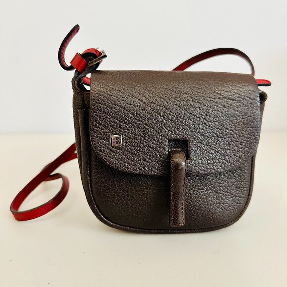 Bally | Bags | Authentic Bally Leather Mini Crossbody Bag Vintage Made ...